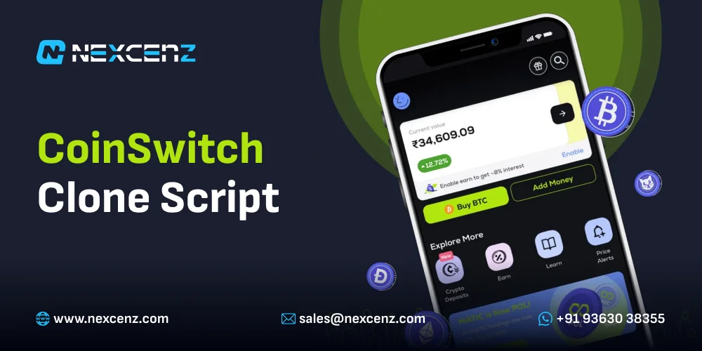 CoinSwitch Clone Script - Build a Crypto Exchange