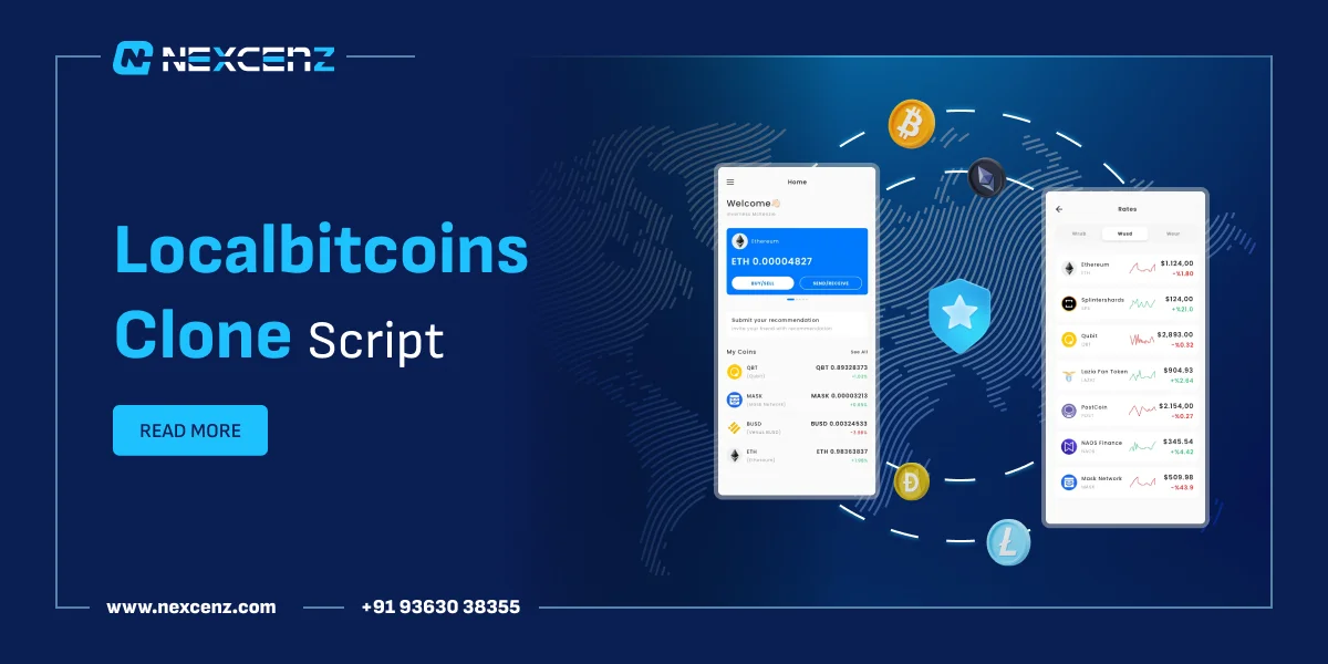 Localbitcoins Clone Script - Start Crypto Exchange App